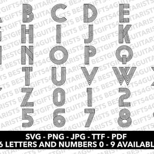 Lines Font SVG, Line Font TTF, Line Letters Svg, Png, Jpg, Ttf, Pdf ...