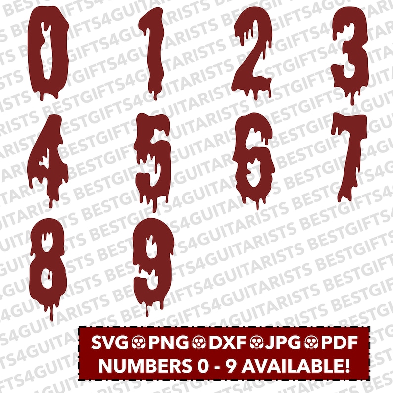 Blood Dripping Font SVG Blood Dripping Alphabet Horror Font Clip Art ...