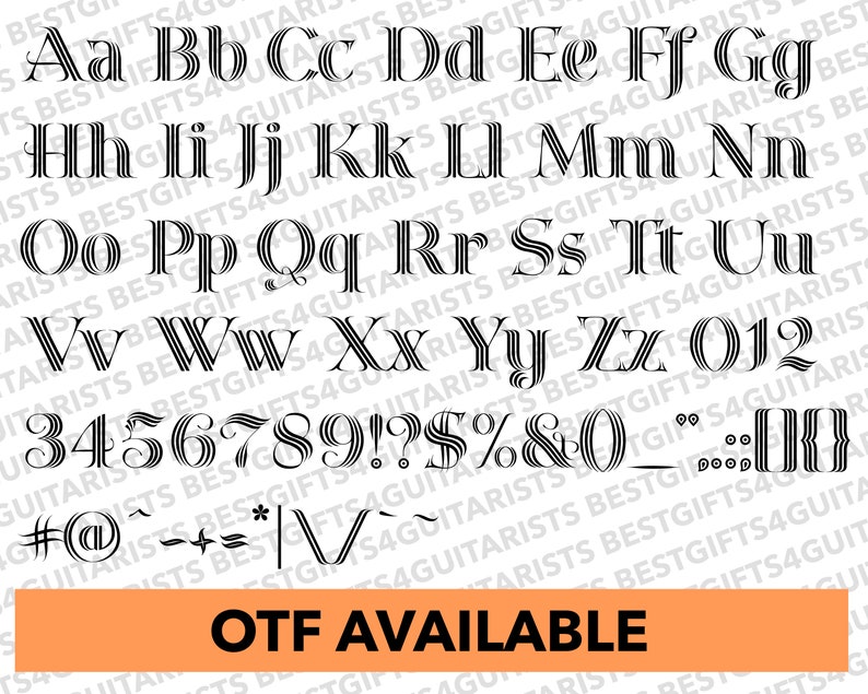 Fancy Line Font SVG, Line Font PNG, Line Font for Cricut, Line Font Svg ...
