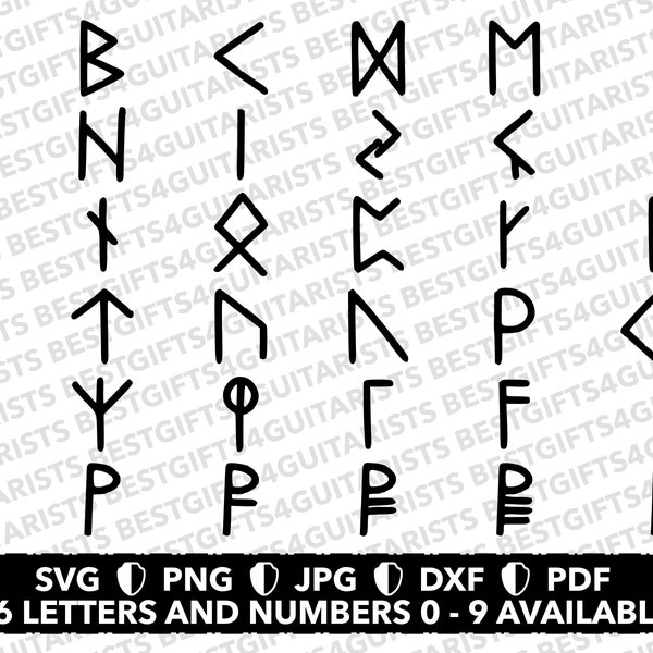 Rune Font - Etsy