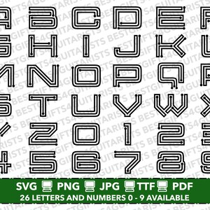 Circuit Font SVG, Circuit Font PNG, Circuit Letters Svg, Png, Jpg, Ttf ...