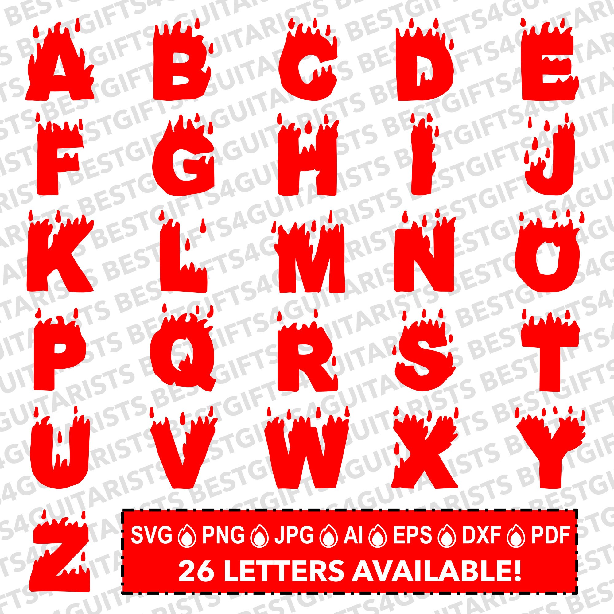 Fire Letters and Numbers SVG Fire Alphabet Flame Font SVG - Etsy