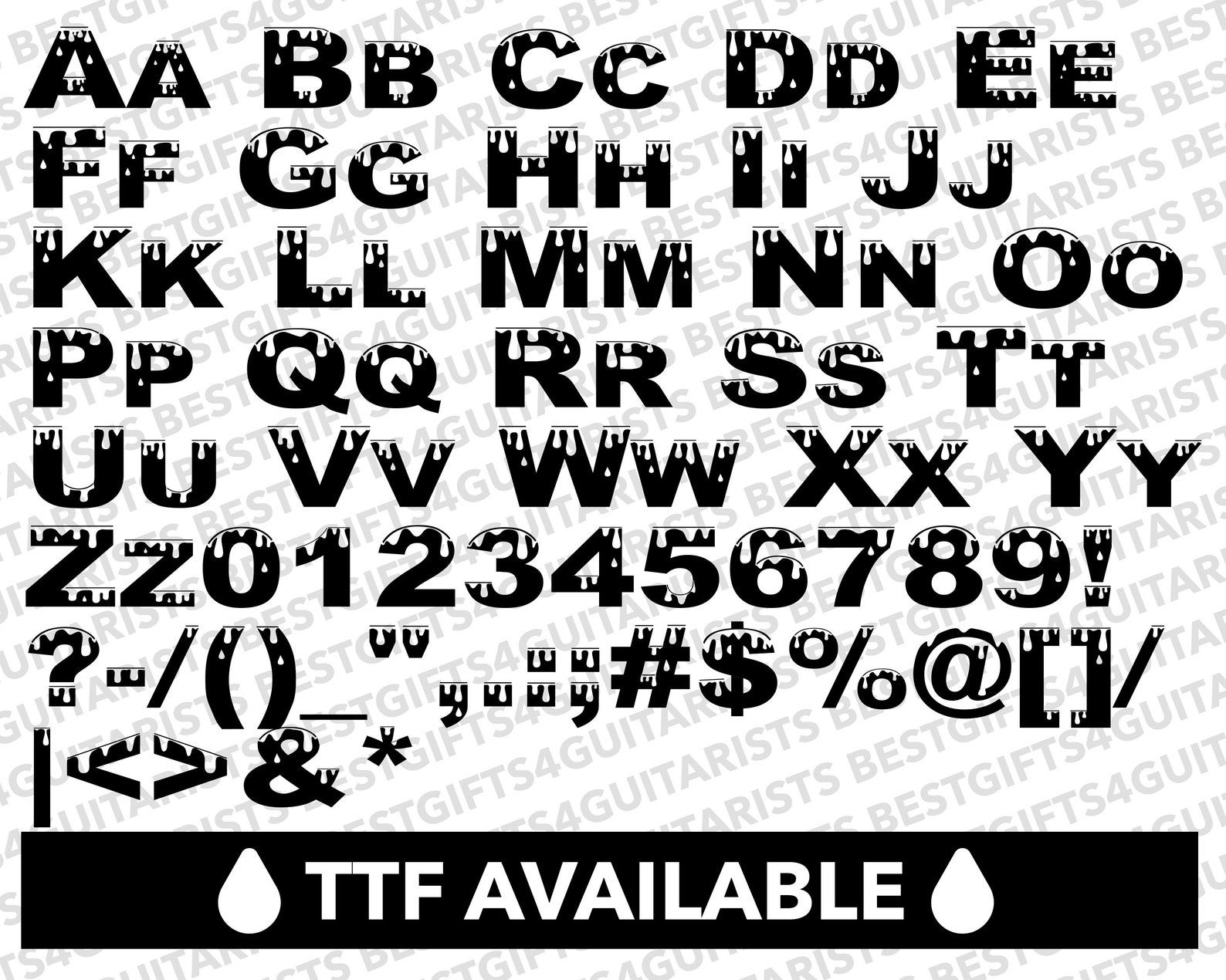 Blood Dripping Font SVG, Blood Font SVG, Dripping Font Svg, Png, Jpg ...