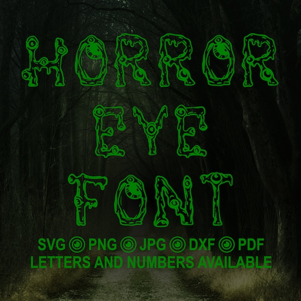 Tree Font SVG, Coven Tree Font for Cricut, Tree Font SVG, PNG, Jpg, Ttf ...