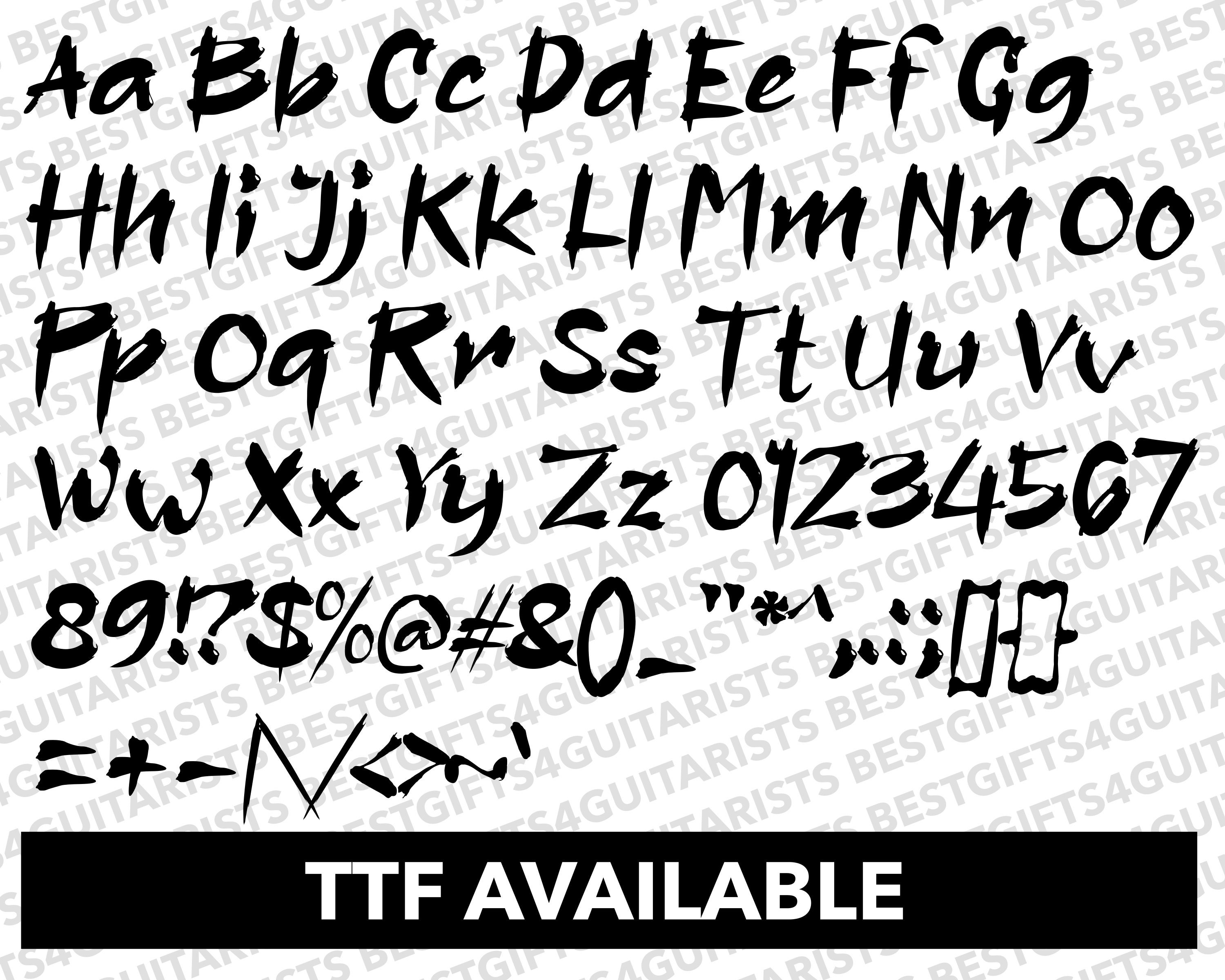 Brush Calligraphy Font SVG, Brush Font for Cricut, Brush Font SVG, PNG ...