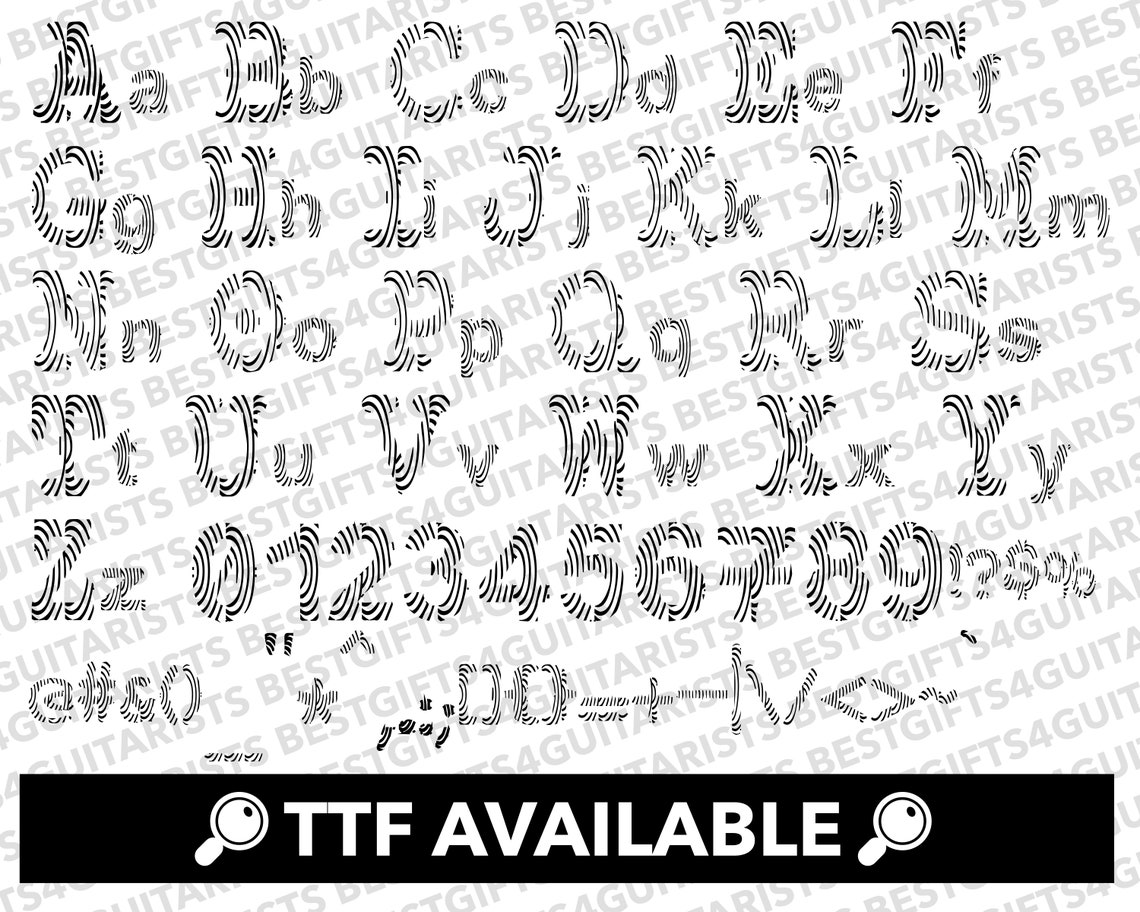 Finger Print Secret Agent Font SVG, Secret Agent Font for Cricut ...