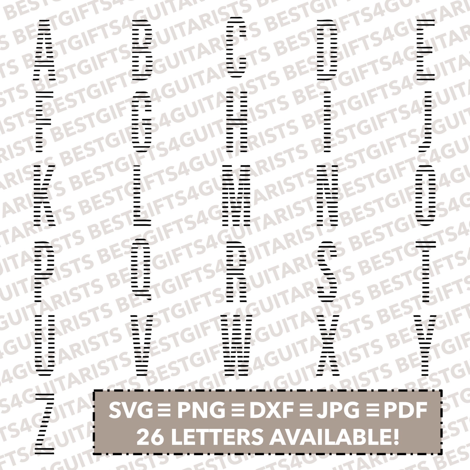 Line Font SVG Distressed Font PNG Lines Font SVG Line Alphapack Svg ...