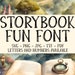 Storybook Fun Font SVG, Storybook Font for Cricut, Storybook Font SVG ...