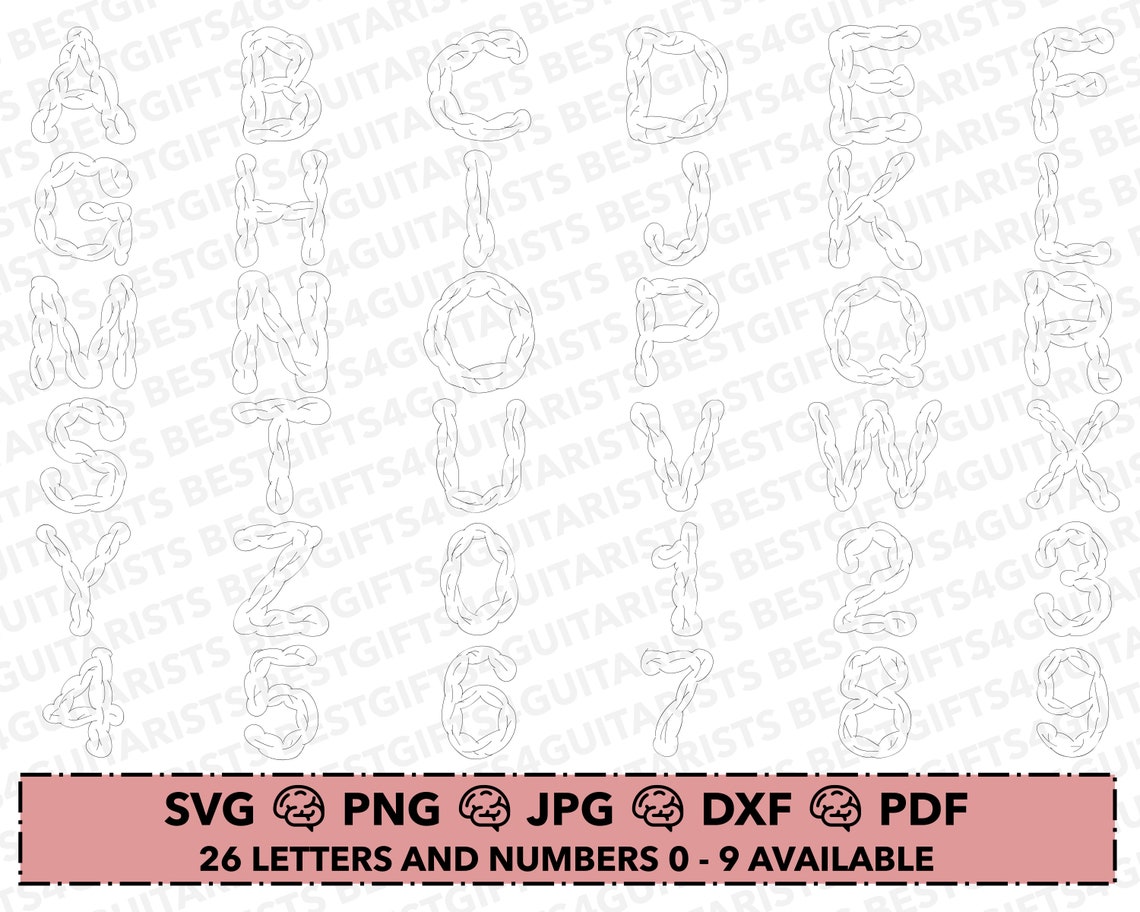 Brain Font SVG, Brains Font PNG, Brain Letters Svg, Png, Jpg, Dxf, Pdf ...