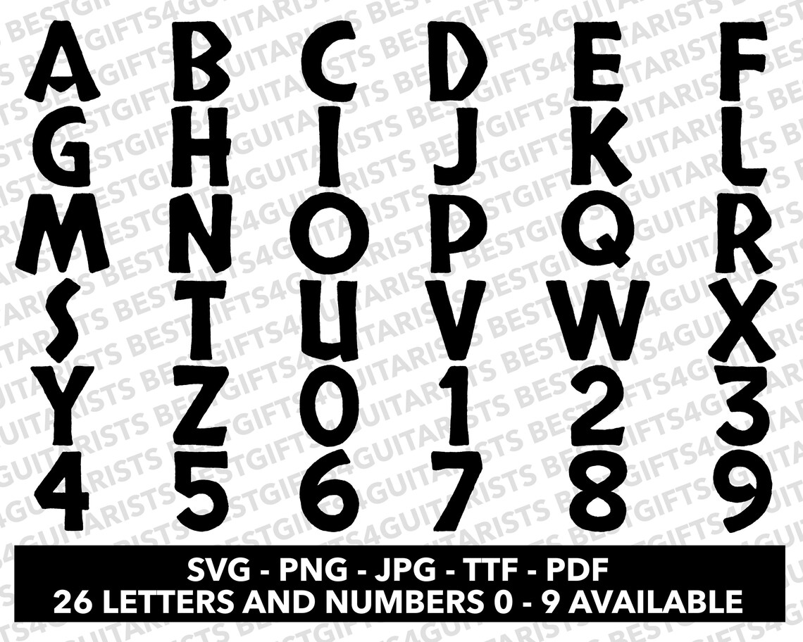 African Font SVG, African Font for Cricut, African Font SVG, PNG, Jpg ...