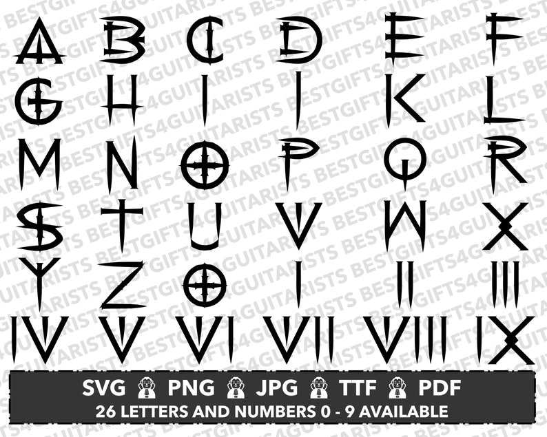 Vampire Hunter Font SVG, Vampire Hunter Font TTF, Vampire Hunter ...