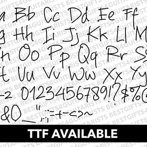 Scary Signature Font 2 SVG, Signature Font for Canva, Horror Font Svg ...