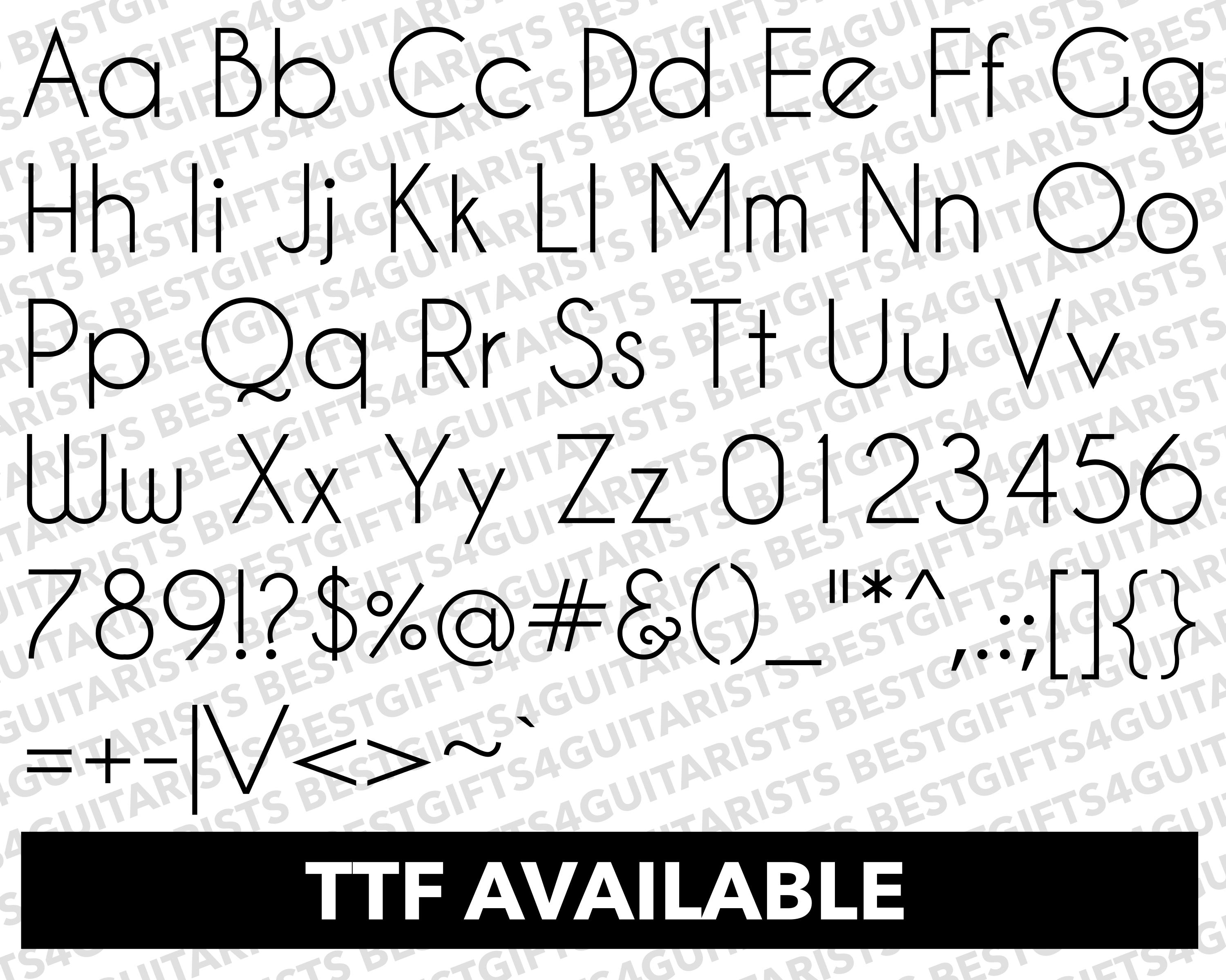 Boho Modern Font SVG, Line Letters, Line Numbers, Boho Font SVG, PNG ...