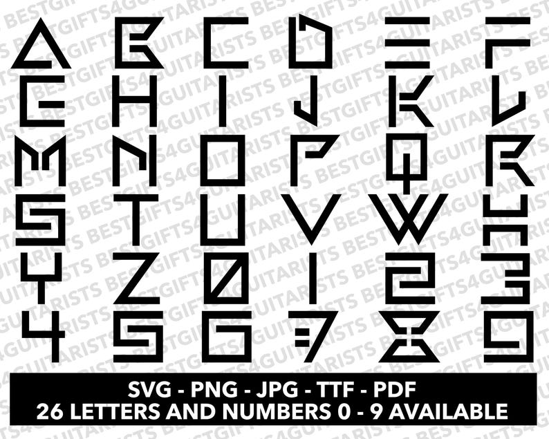 Future Alien Font SVG, Alien Font for Cricut, Alien Font SVG, PNG, Jpg ...