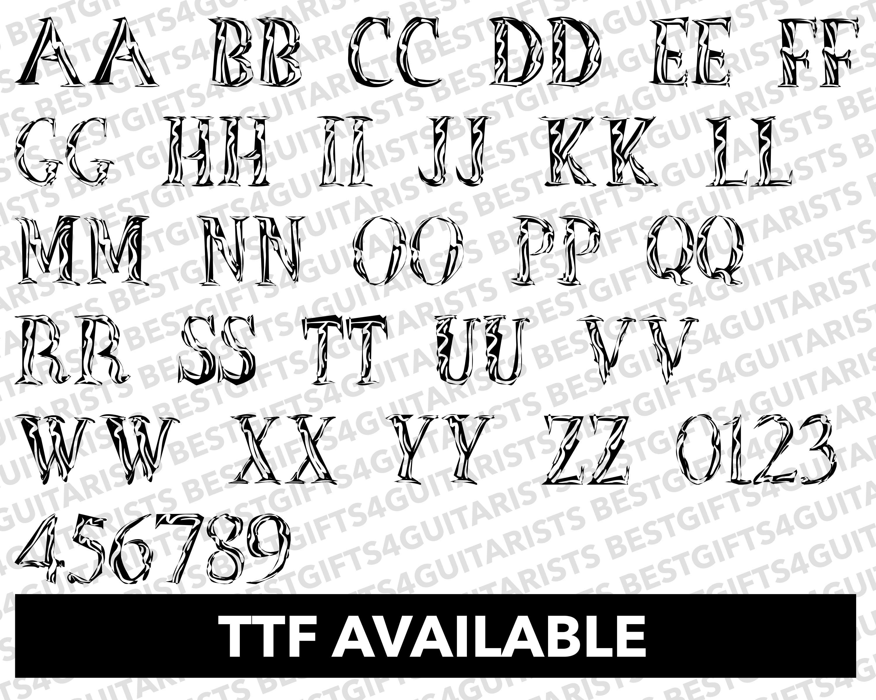 Tribal Font SVG, Tribal Font 2 Numbers, Tribal Font SVG, PNG, Jpg, Ttf ...