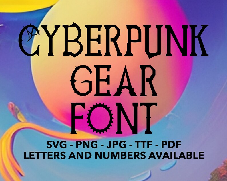 Cyberpunk Font SVG, Cyberpunk Font for Cricut, Cyberpunk Font SVG, PNG ...