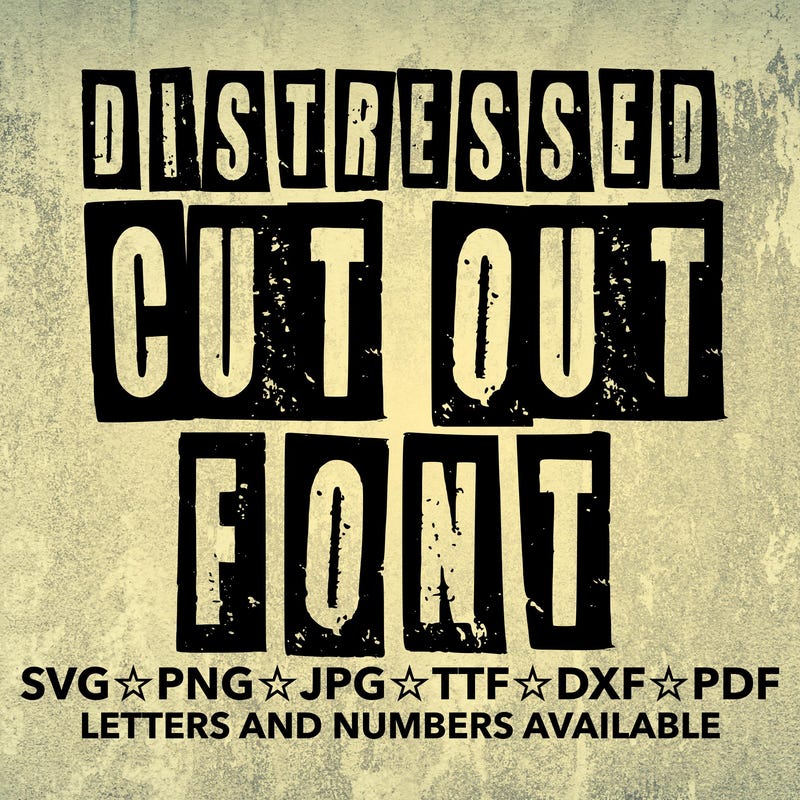 Distressed Blocks - Etsy