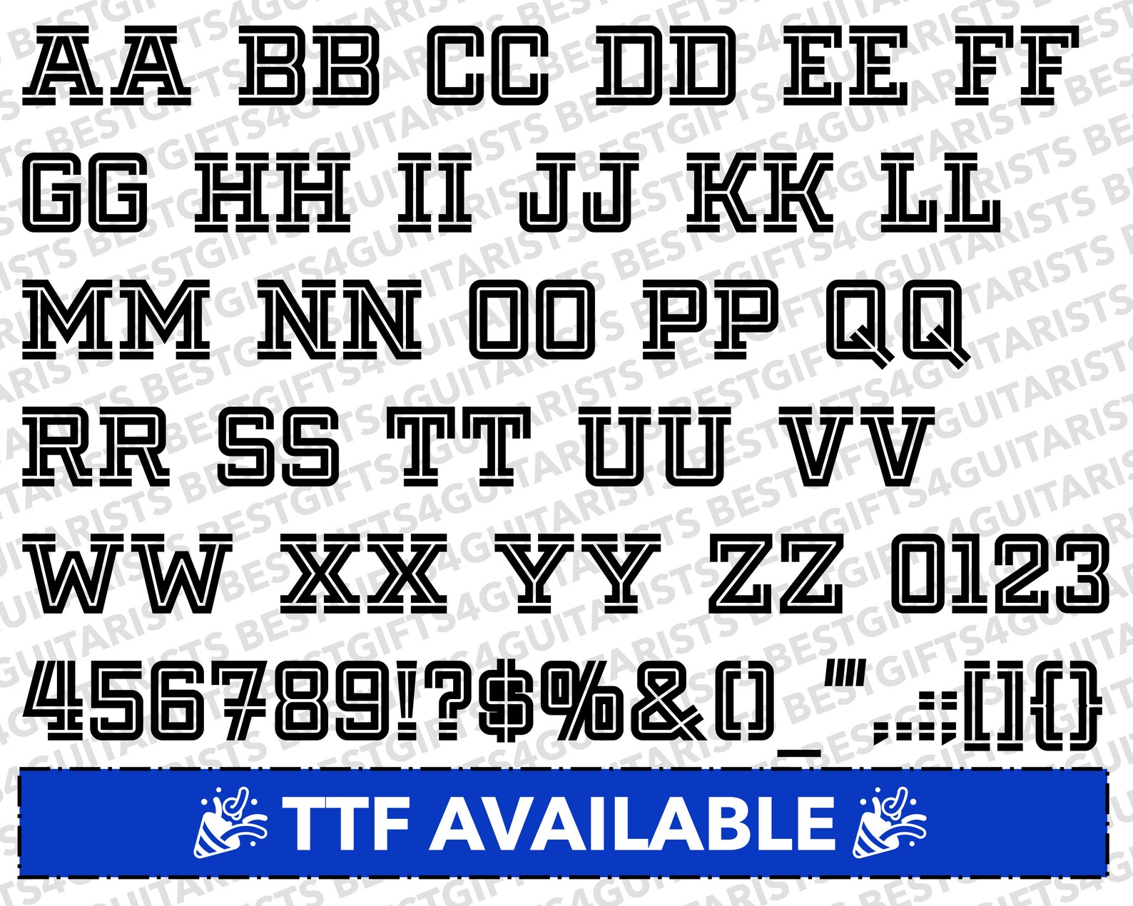 Varsity Line Font SVG, Varsity Line Font TTF, Varsity Line Alphabet Svg ...