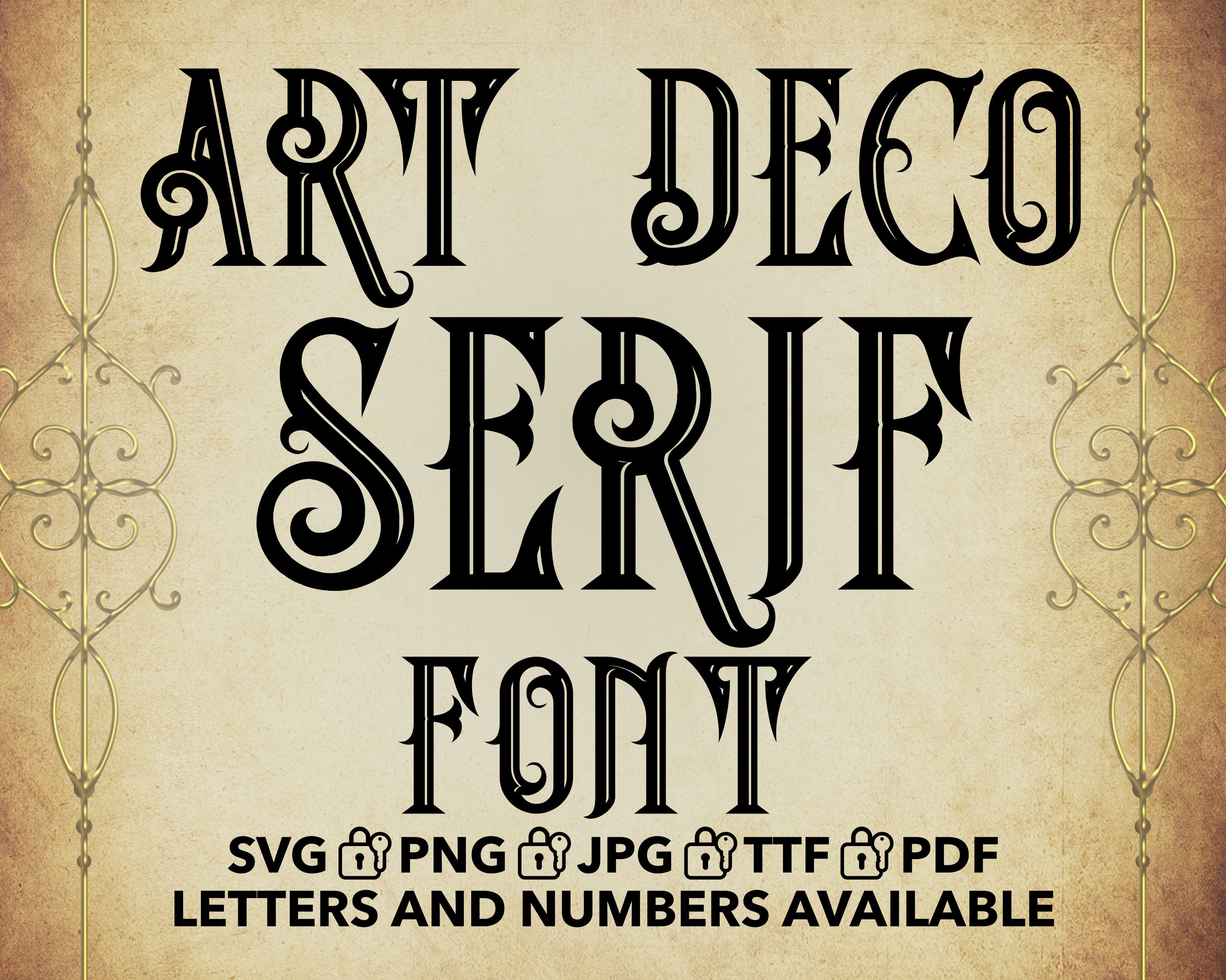 Art Deco Fonts
