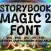 Storybook Magic 2 Font SVG, Storybook Font for Cricut, Storybook Font ...