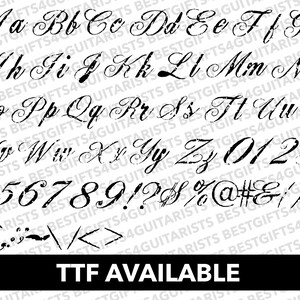 Distressed Script Font SVG, Script Font for Cricut, Script Font SVG ...