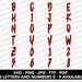 Blood Font SVG, Blood Alphabet SVG, Blood Font for Cricut Svg, Ttf, Dxf ...