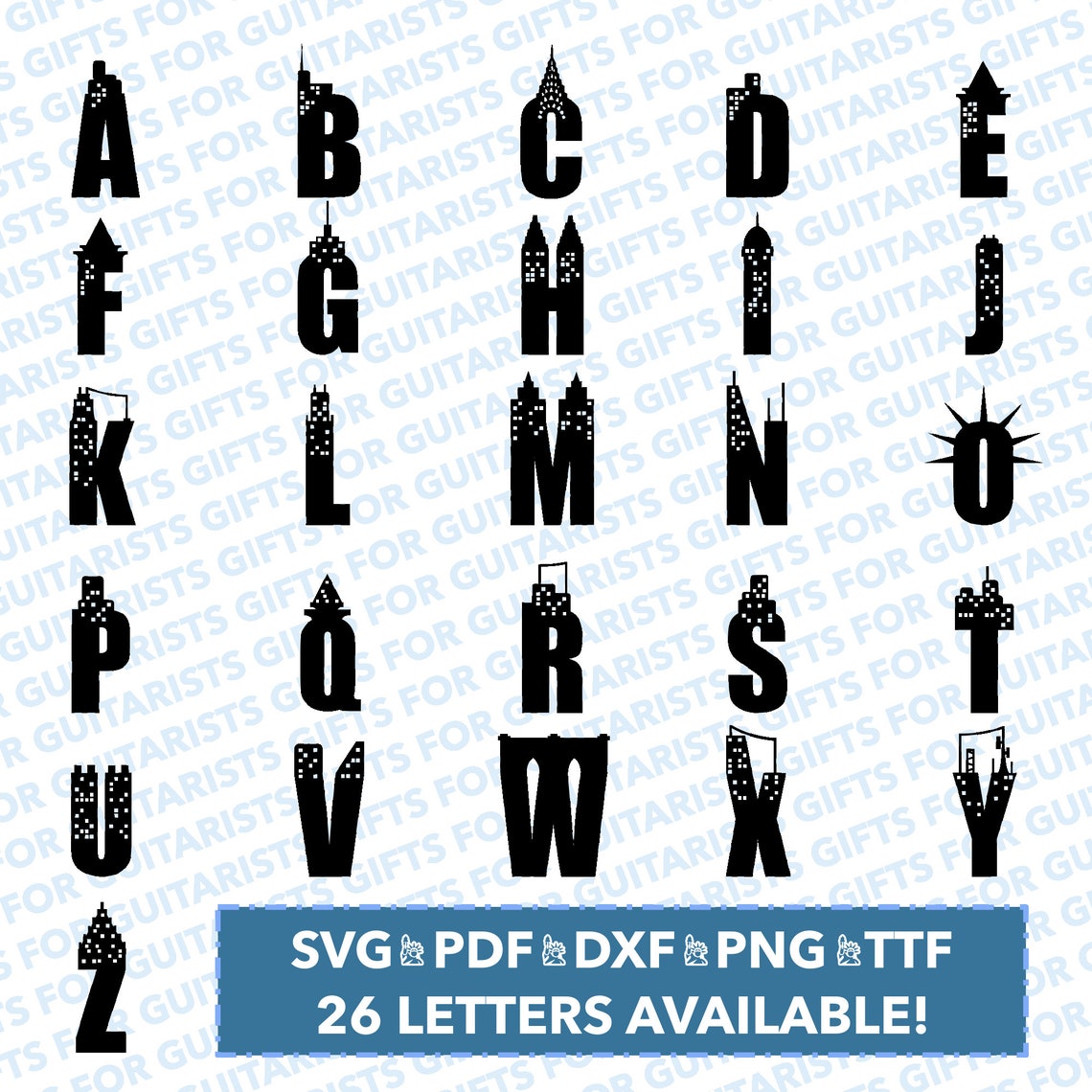 New York City Font SVG - New York Font Cricut File - New York City ...