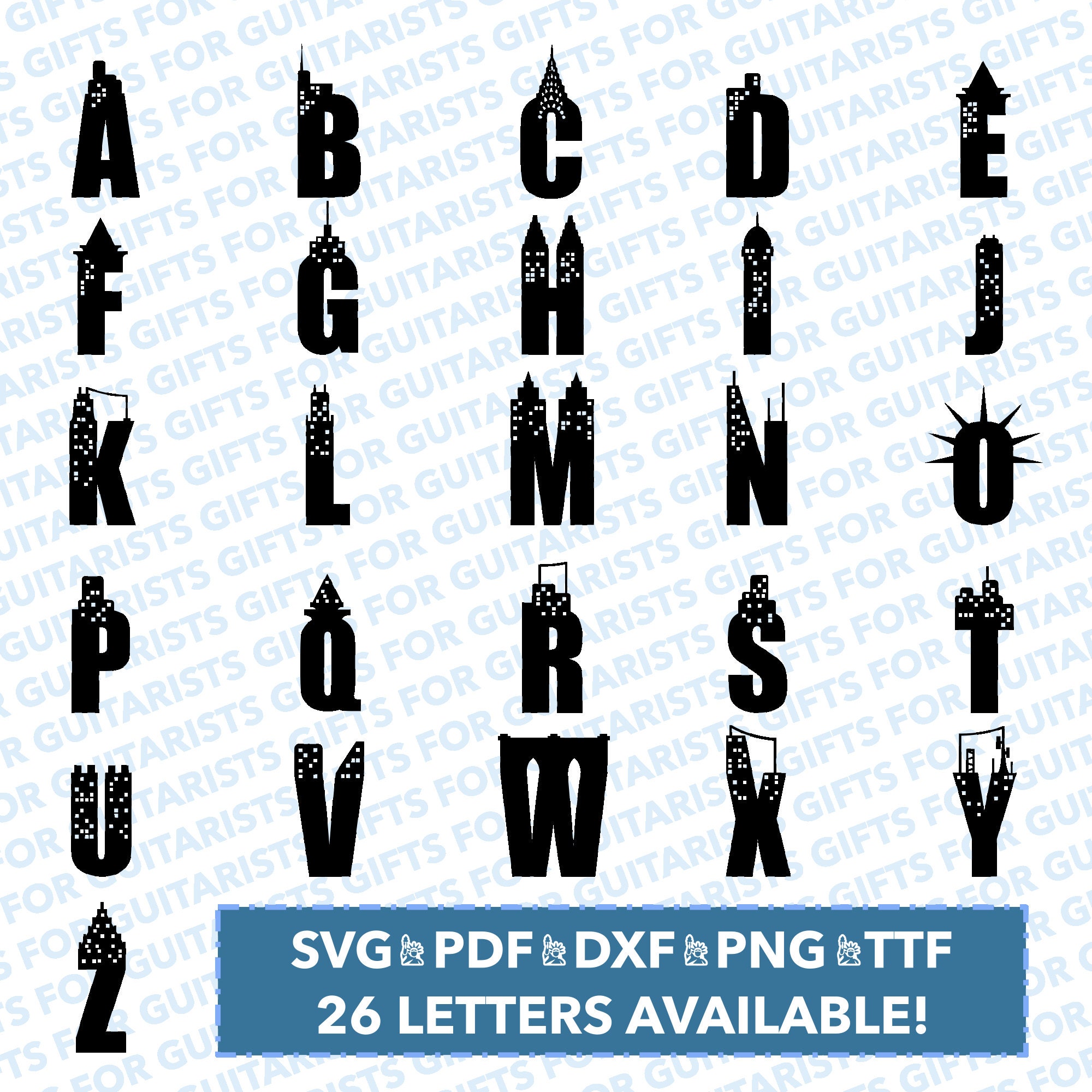 New York City Font SVG - New York Font Cricut File - New York City ...