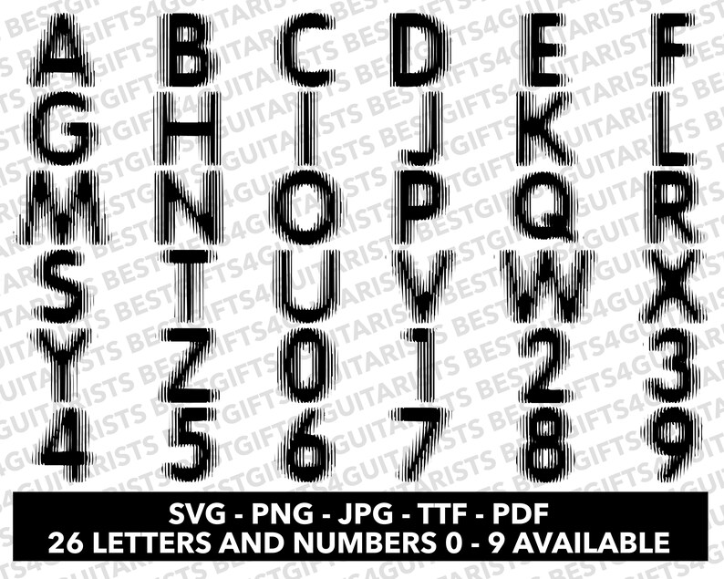 Distressed Motion Blur Font SVG, Motion Blur Font SVG, Distressed Font Svg, Png, Jpg, Ttf, Pdf ...