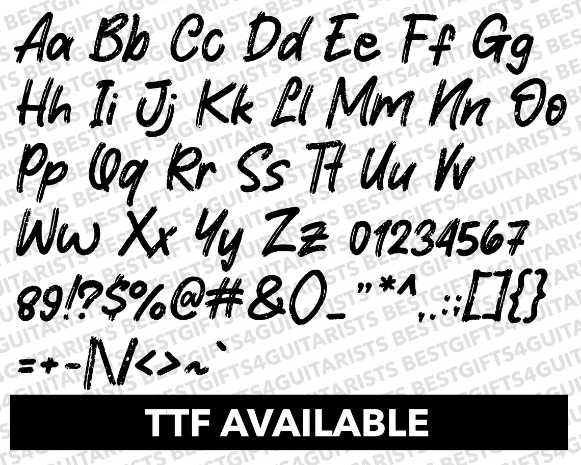 Distressed Font SVG, Distressed Letters Svg, Png, Jpg, Ttf, Pdf ...