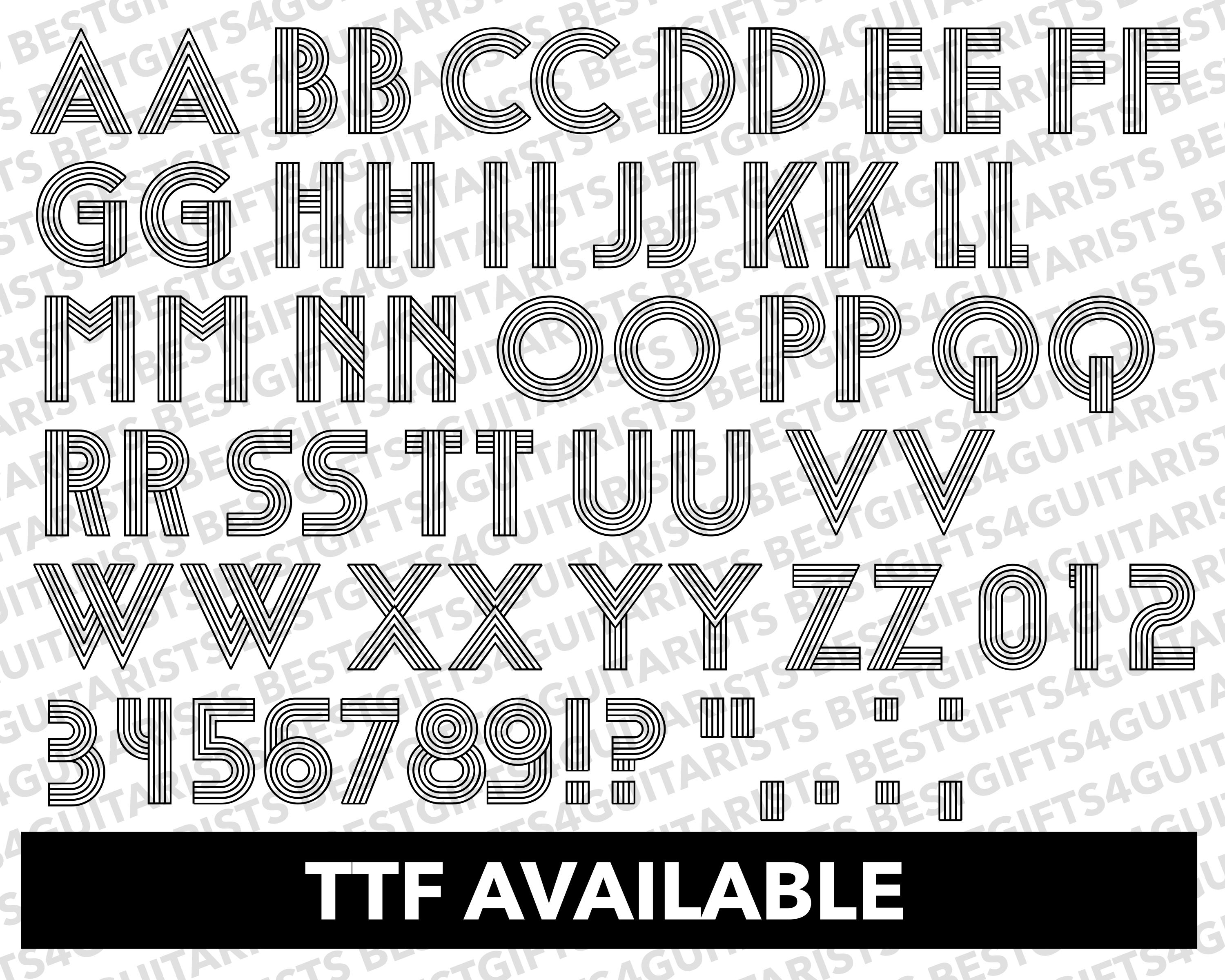 Lines Font SVG, Line Font TTF, Line Letters Svg, Png, Jpg, Ttf, Pdf ...