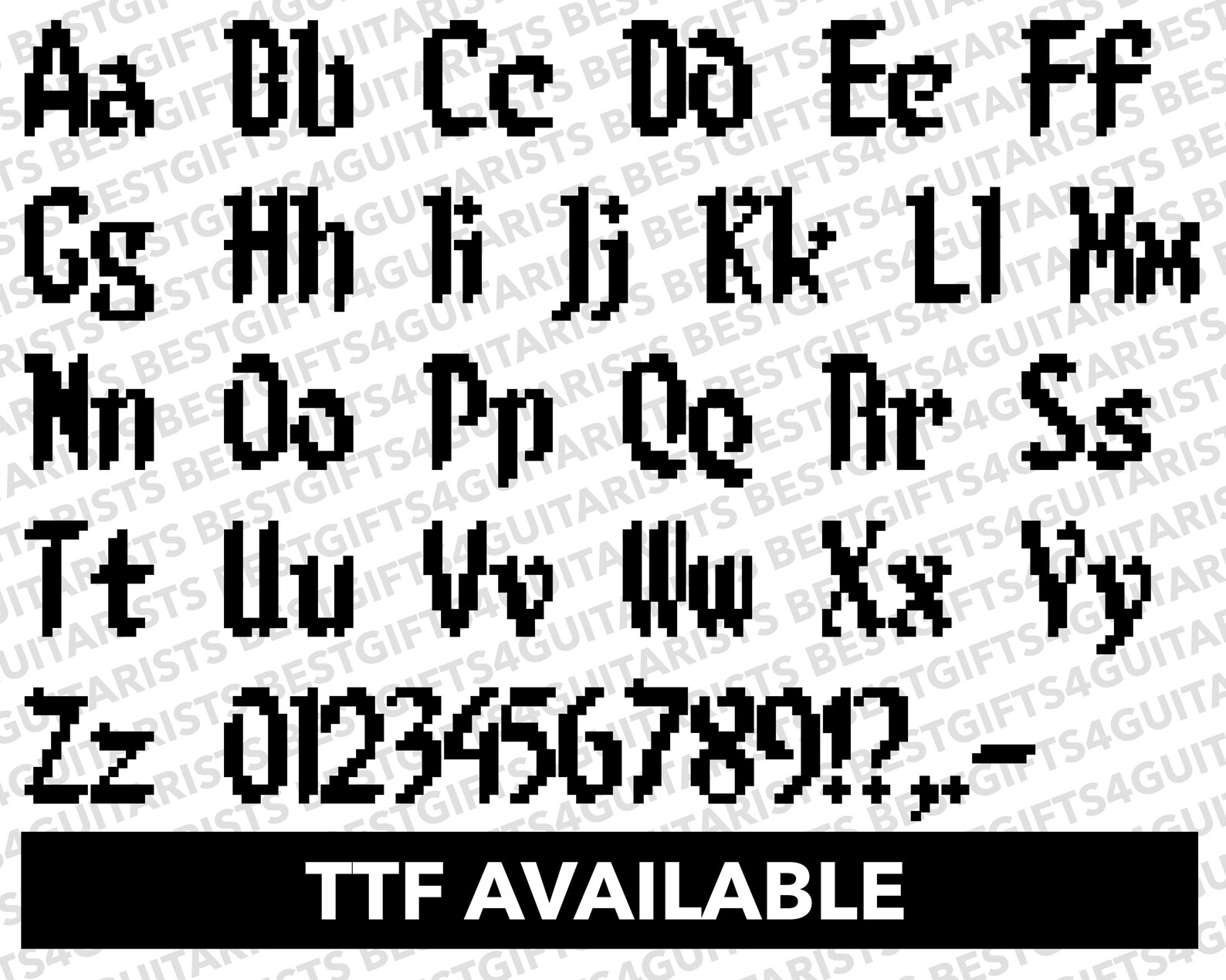 Pixel Font SVG, Pixel Byte Font for Cricut, Pixel Font SVG, PNG, Jpg ...