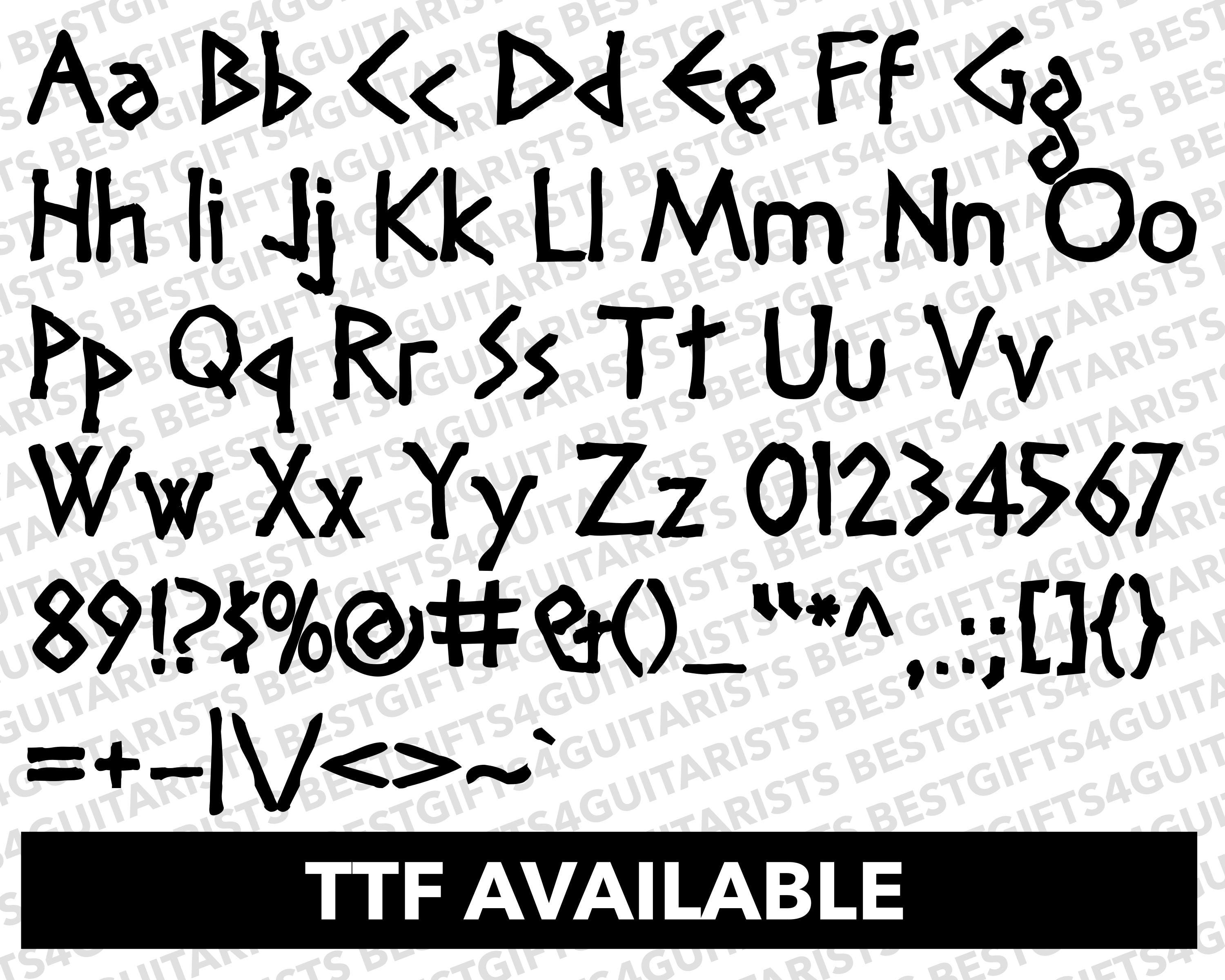Tribal Font SVG, Tribal Font 2 Numbers, Tribal Font SVG, PNG, Jpg, Ttf ...