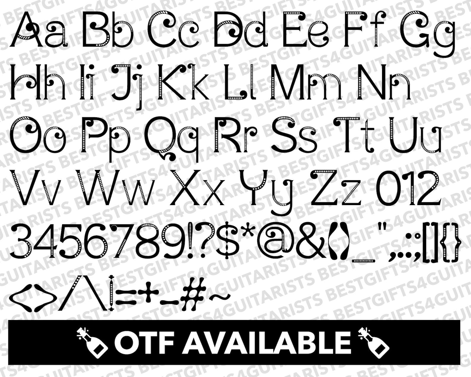 Art Deco Roaring 20s Font SVG, Art Deco Roaring 20s Font OTF, Art Deco ...