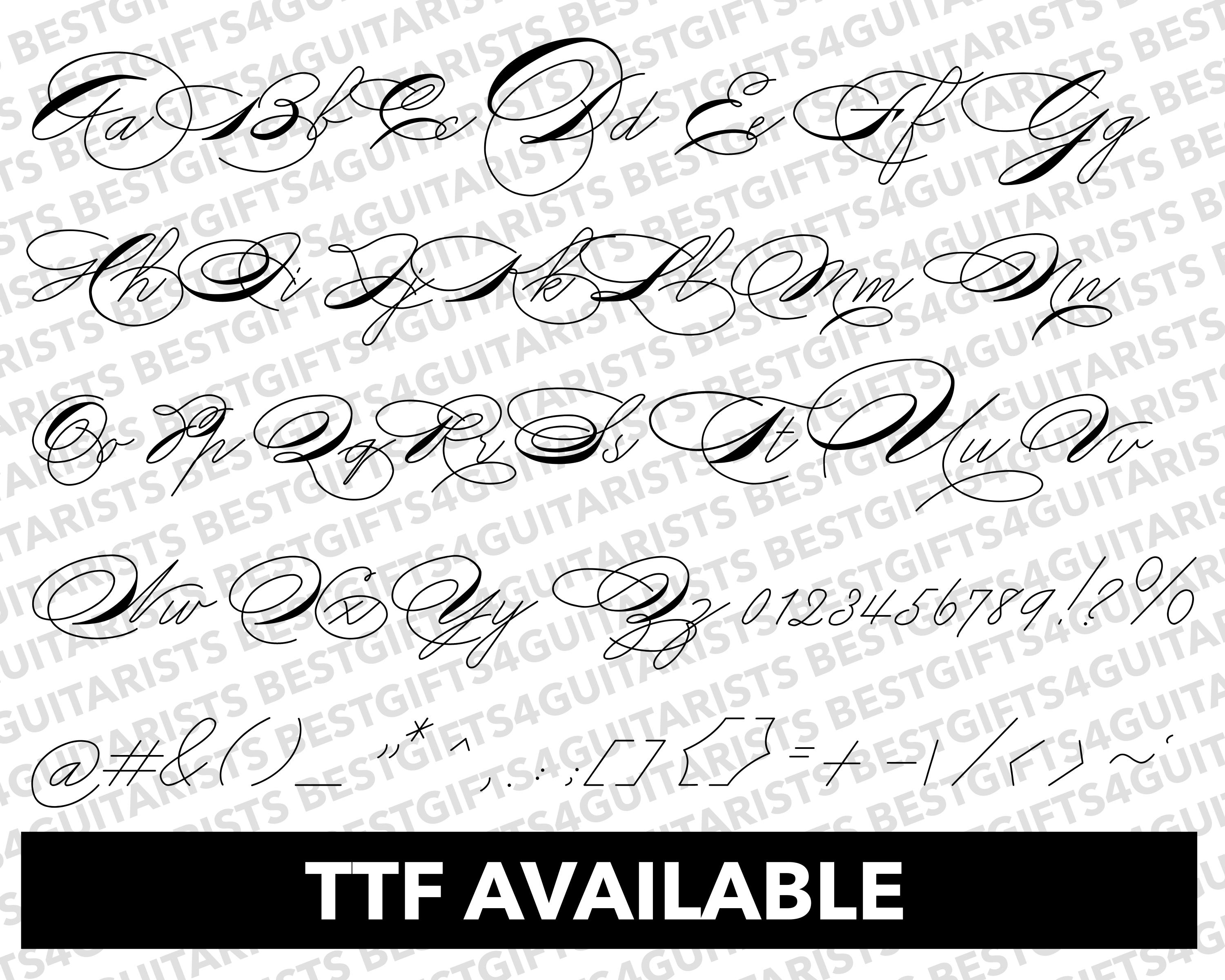 Signature Font SVG, Signature Font for Cricut, Signature Font SVG, PNG ...