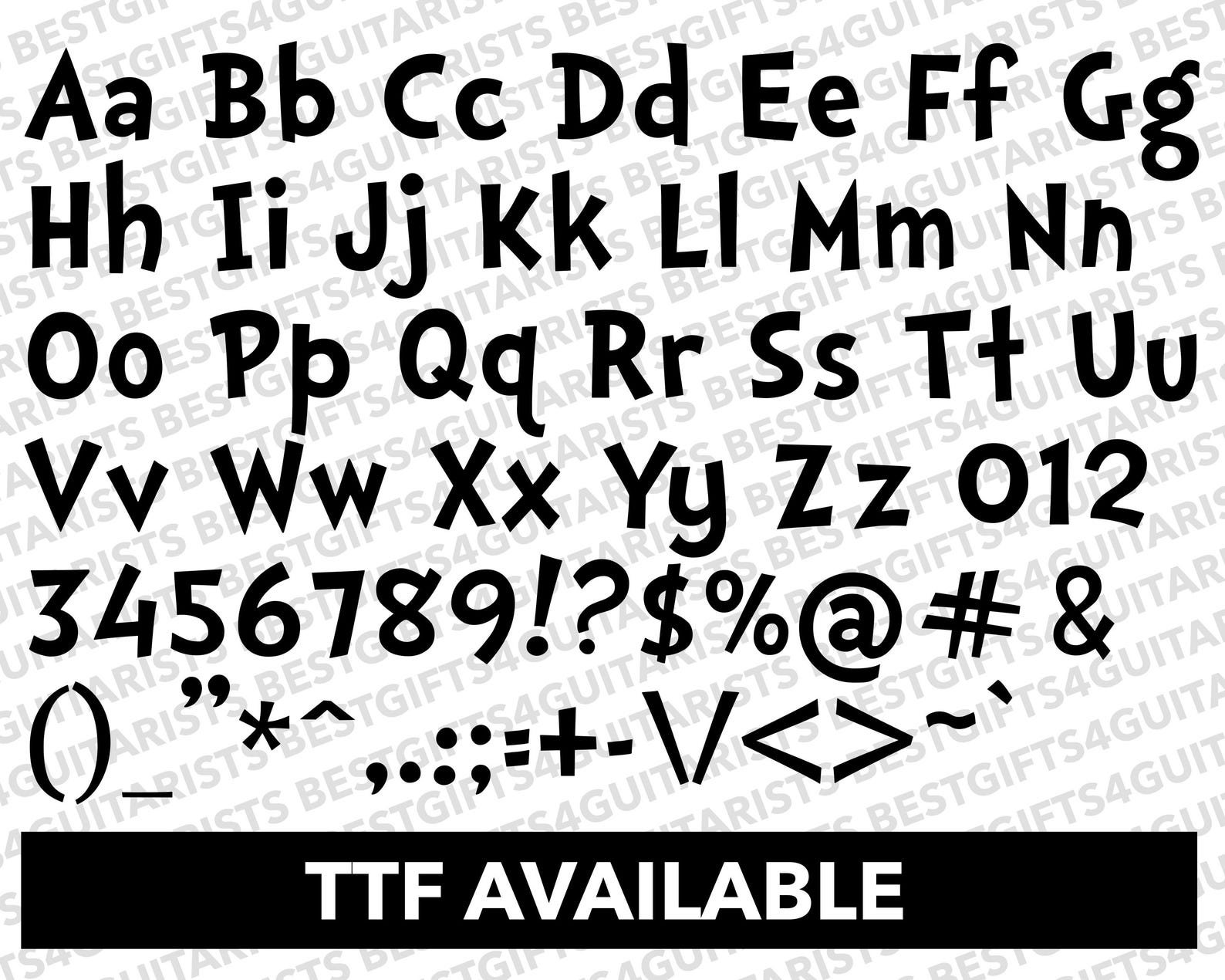 Doctor Sus Font SVG, Doctor Sus Font for Canva, Doctor Sus Font SVG ...