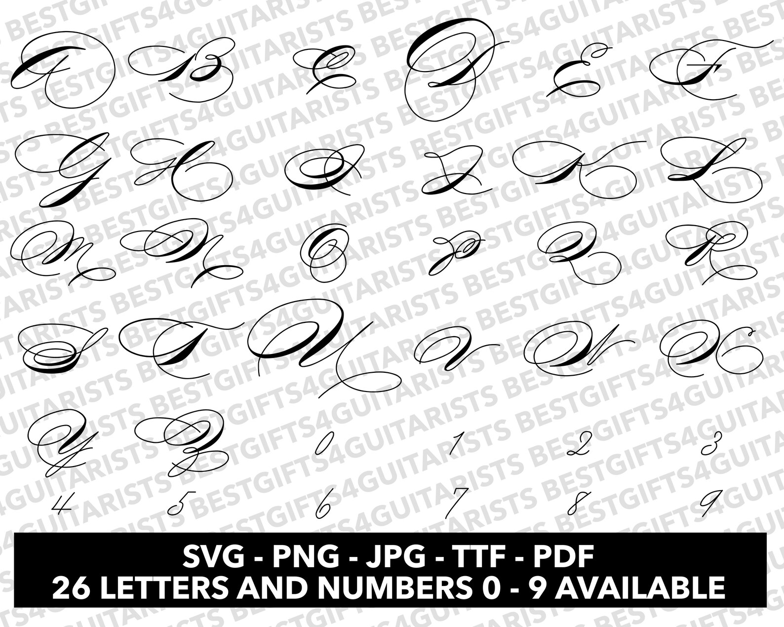 Wedding Font SVG, Wedding Script Font for Cricut, Wedding Font SVG, PNG ...