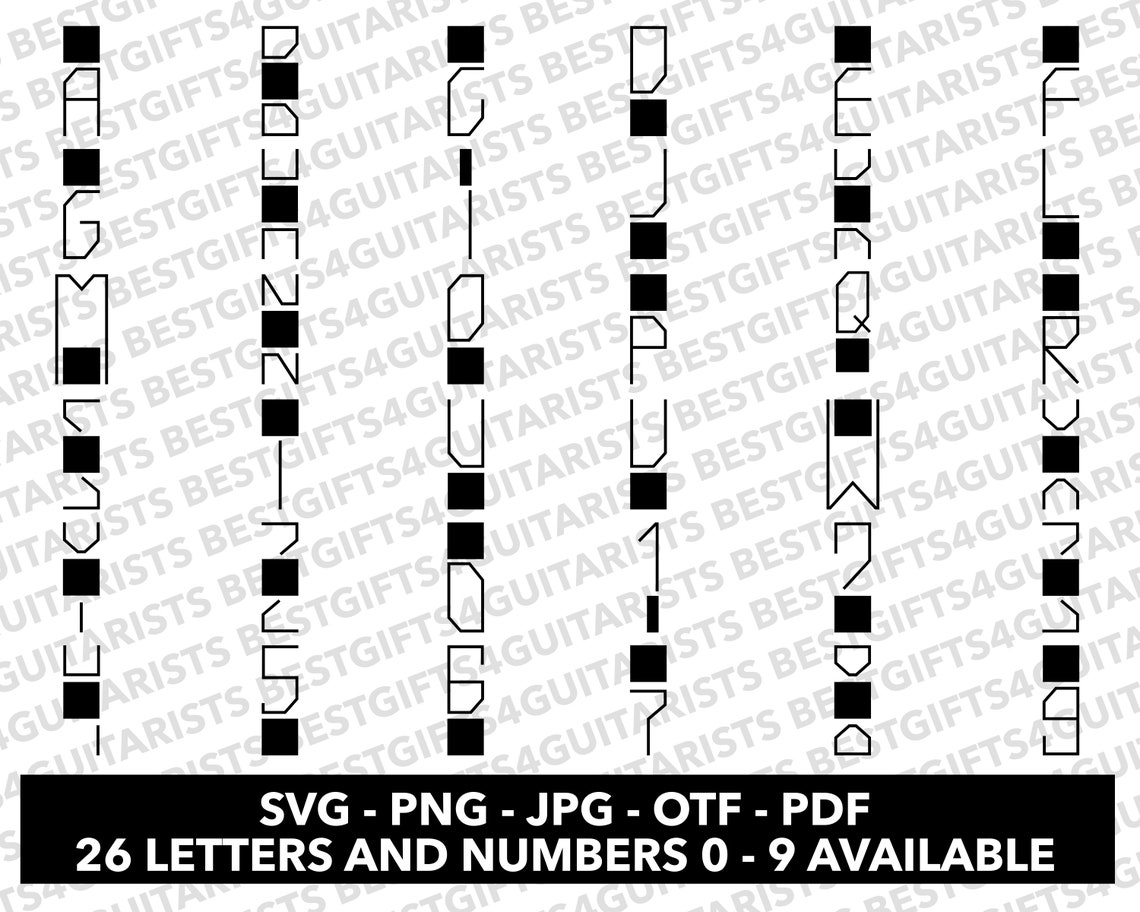 Error Font SVG, Error Font for Cricut, Error Font SVG, PNG, Jpg, Otf ...