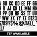 Motion Blur Font SVG, Distressed Font, Motion Blur Font, Motion Blur ...
