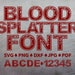 Horror Scratch Font SVG, Horror Font for Cricut, Horror Font SVG, PNG ...