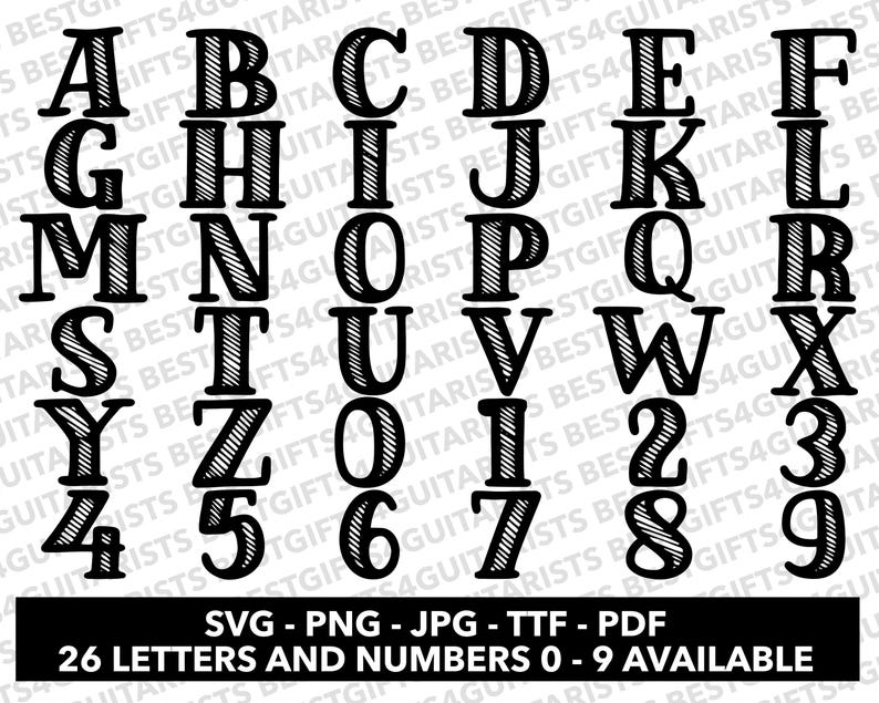 Sharpie Font SVG, Sharpie Letters Svg, Png, Ttf, Jpg, Pdf Sharpie ...
