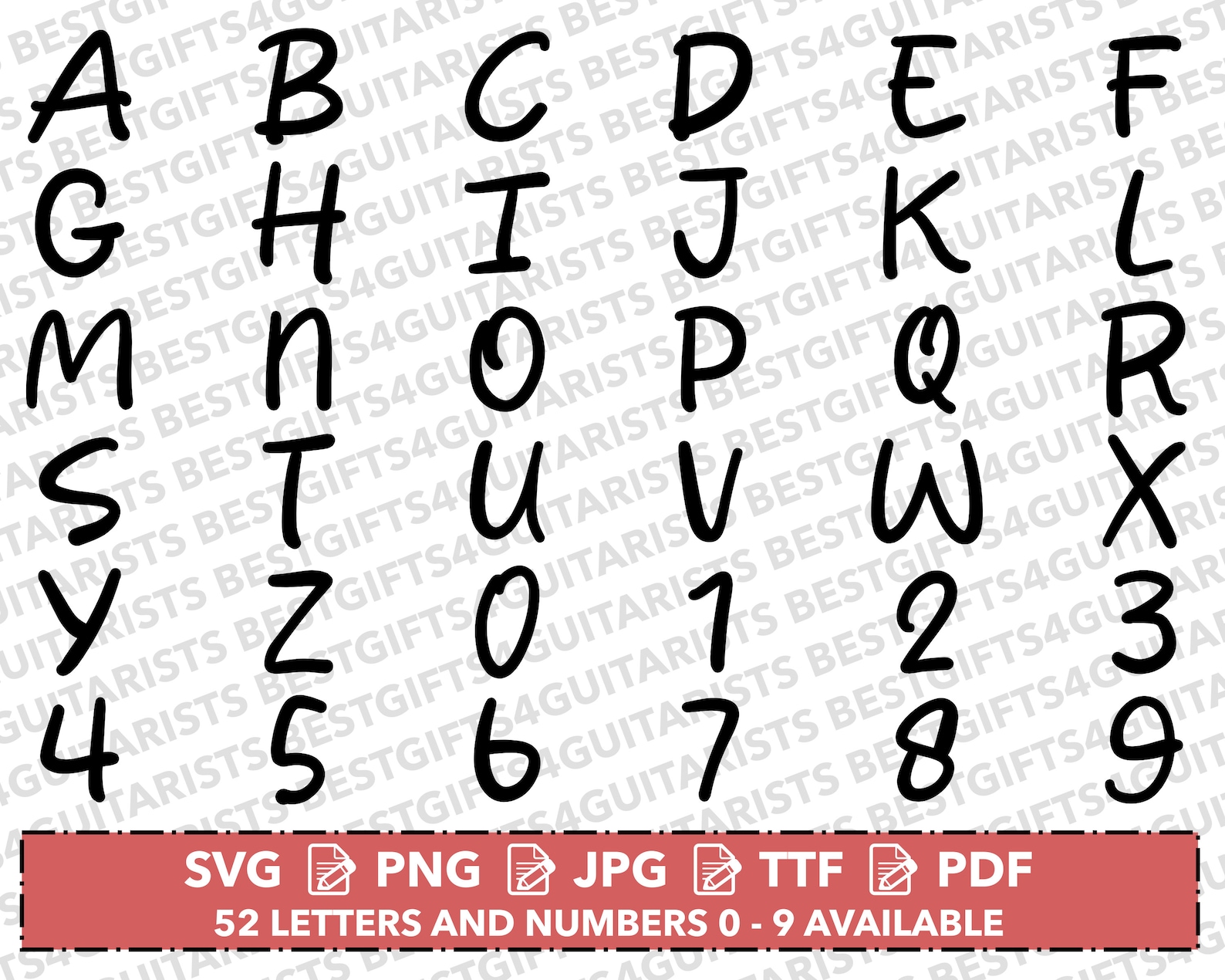 Planner Handwriting Font SVG, Planner Handwriting Font TTF, Planner ...