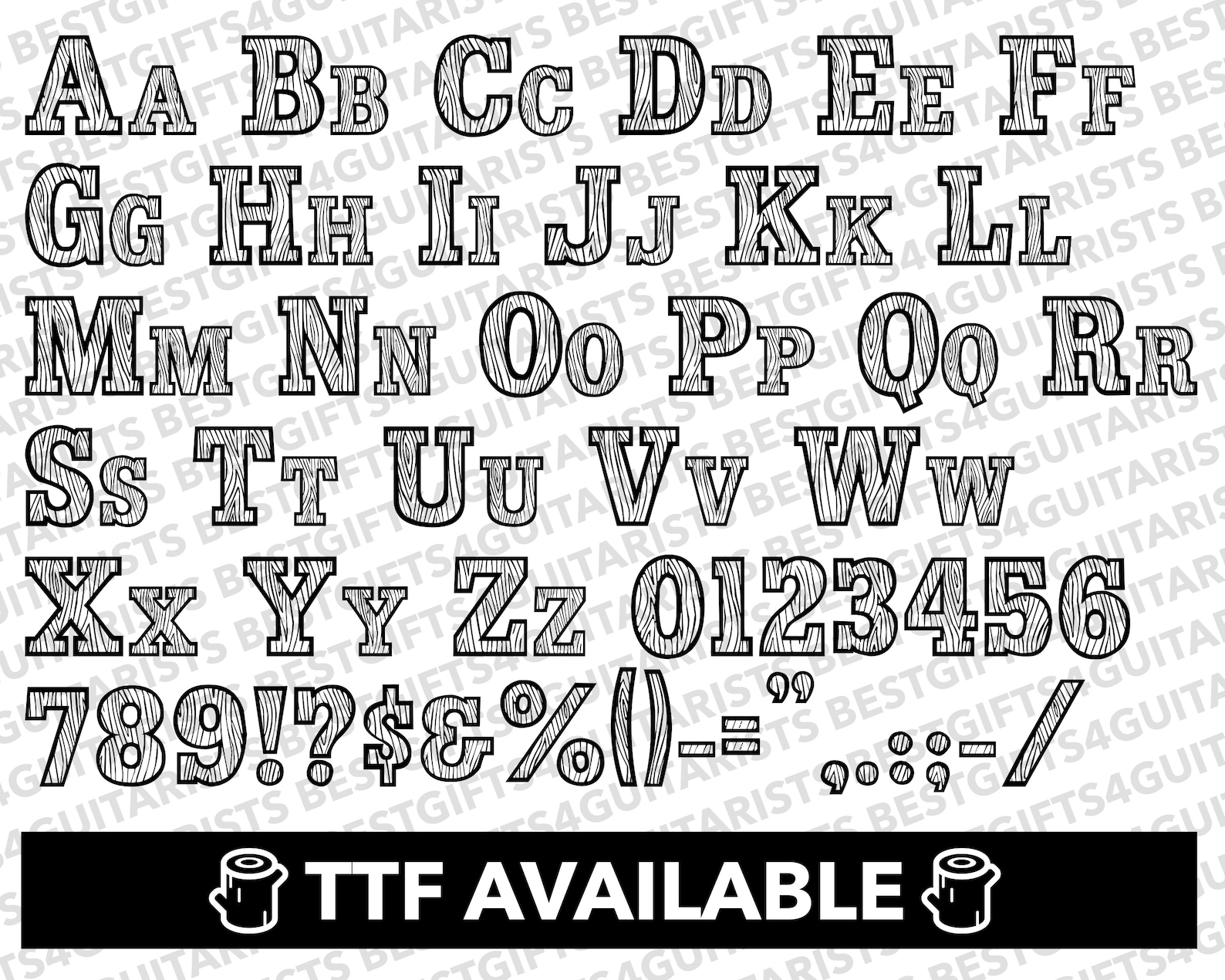 Wood Font SVG, Pine Font for Cricut, Branch Font SVG, PNG, Jpg, Ttf ...