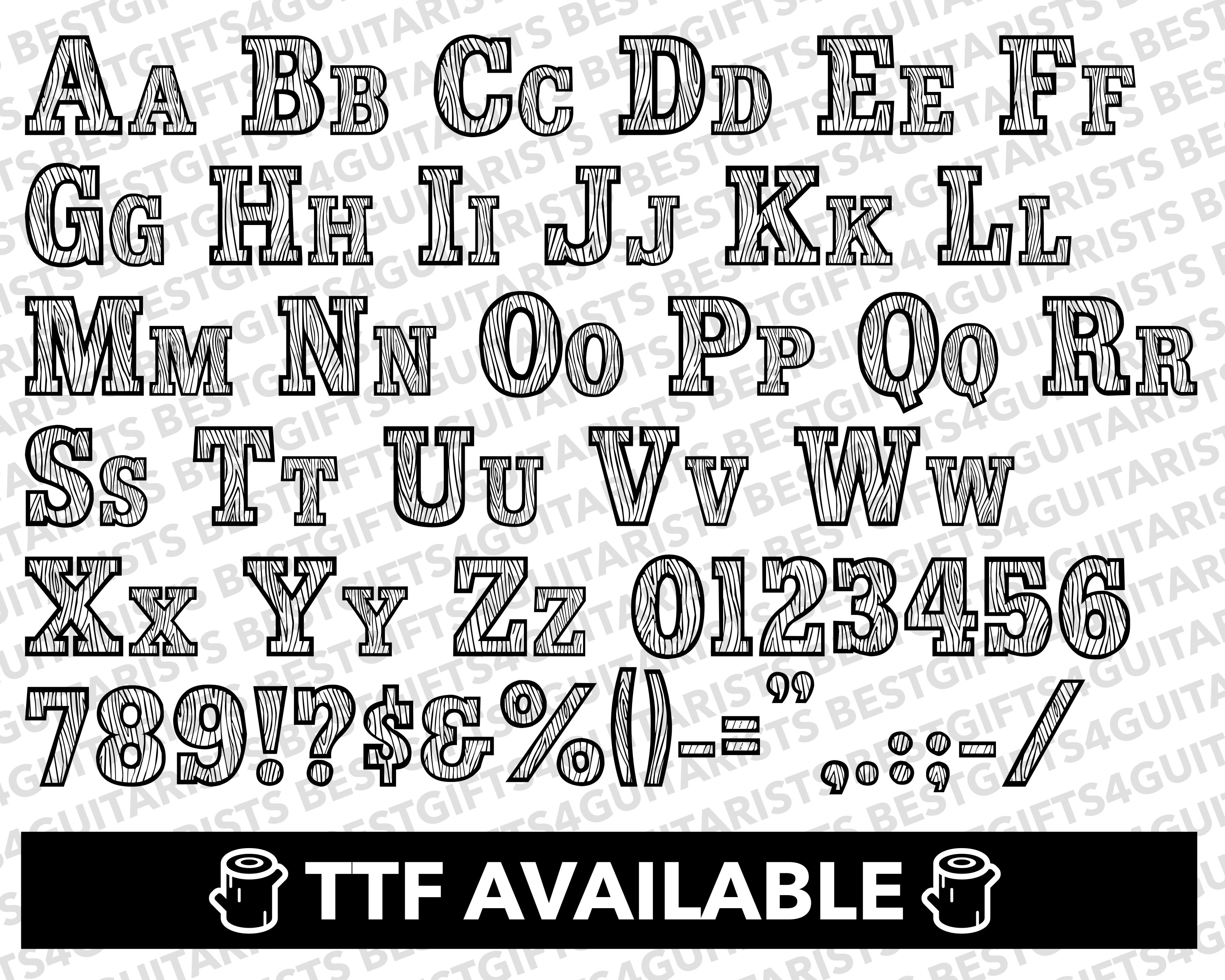 Wood Font SVG, Pine Font for Cricut, Branch Font SVG, PNG, Jpg, Ttf ...