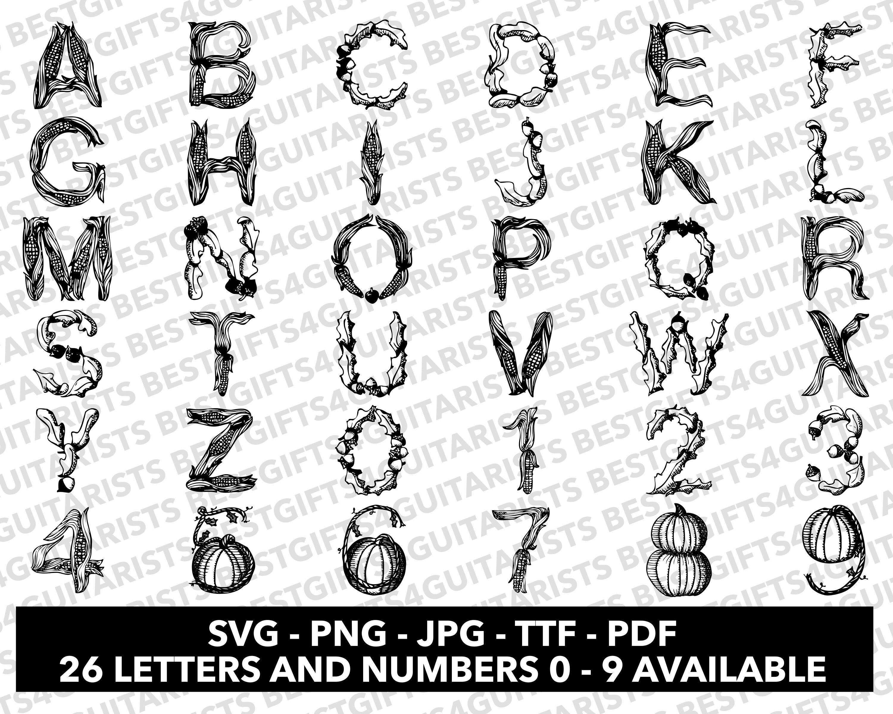 Autumn Font SVG, Autumn Font for Cricut, Autumn Font SVG, PNG, Jpg, Ttf ...