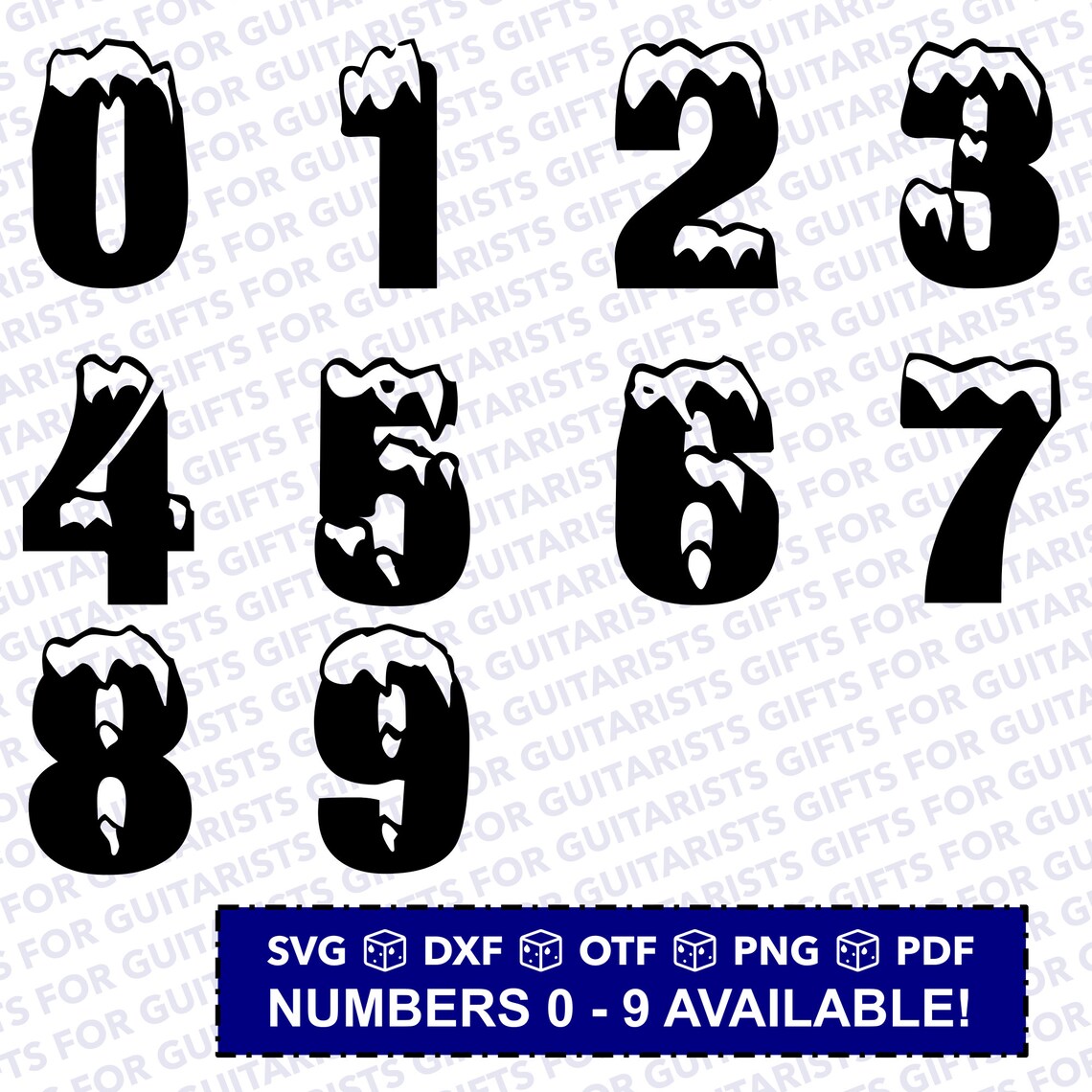 Ice and Snow Letters and Numbers SVG, Snow Cap Alphabet Bundle, Snow Cap Font Svg, Dxf, Otf, Png ...