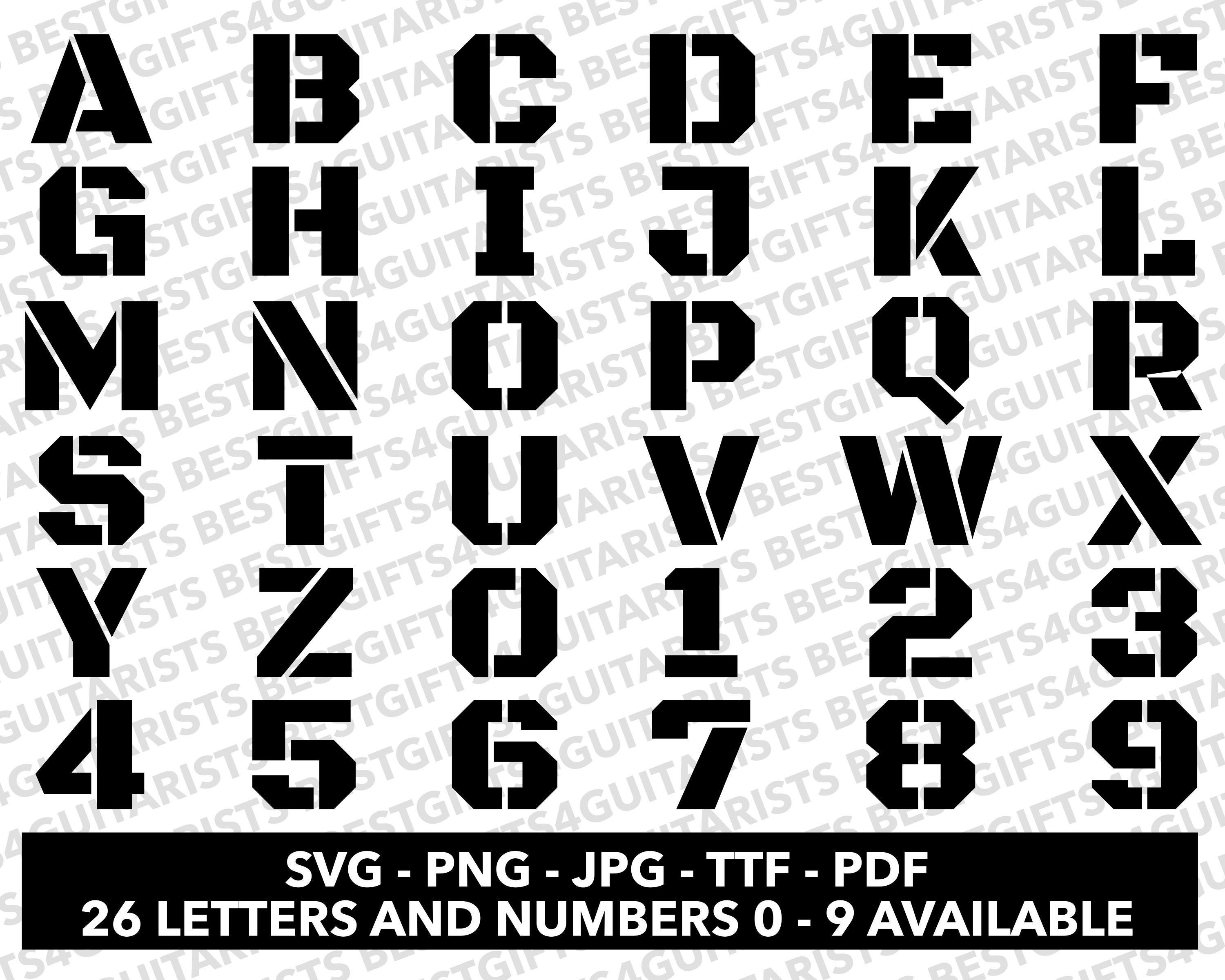 Army Font SVG, Army Font for Cricut, Army Font SVG, PNG, Jpg, Ttf, Pdf ...