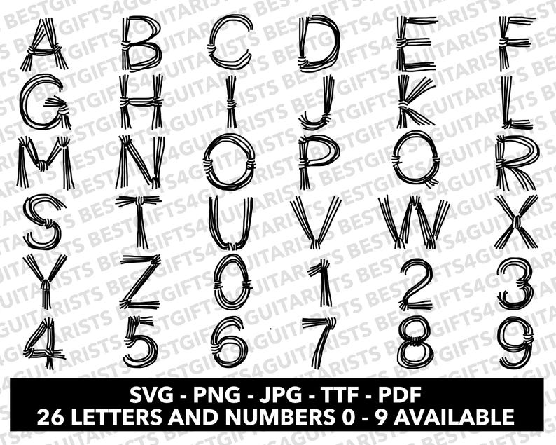 Witch Broom Font SVG, Witch Font for Canva, Broom Font SVG, PNG, Jpg ...
