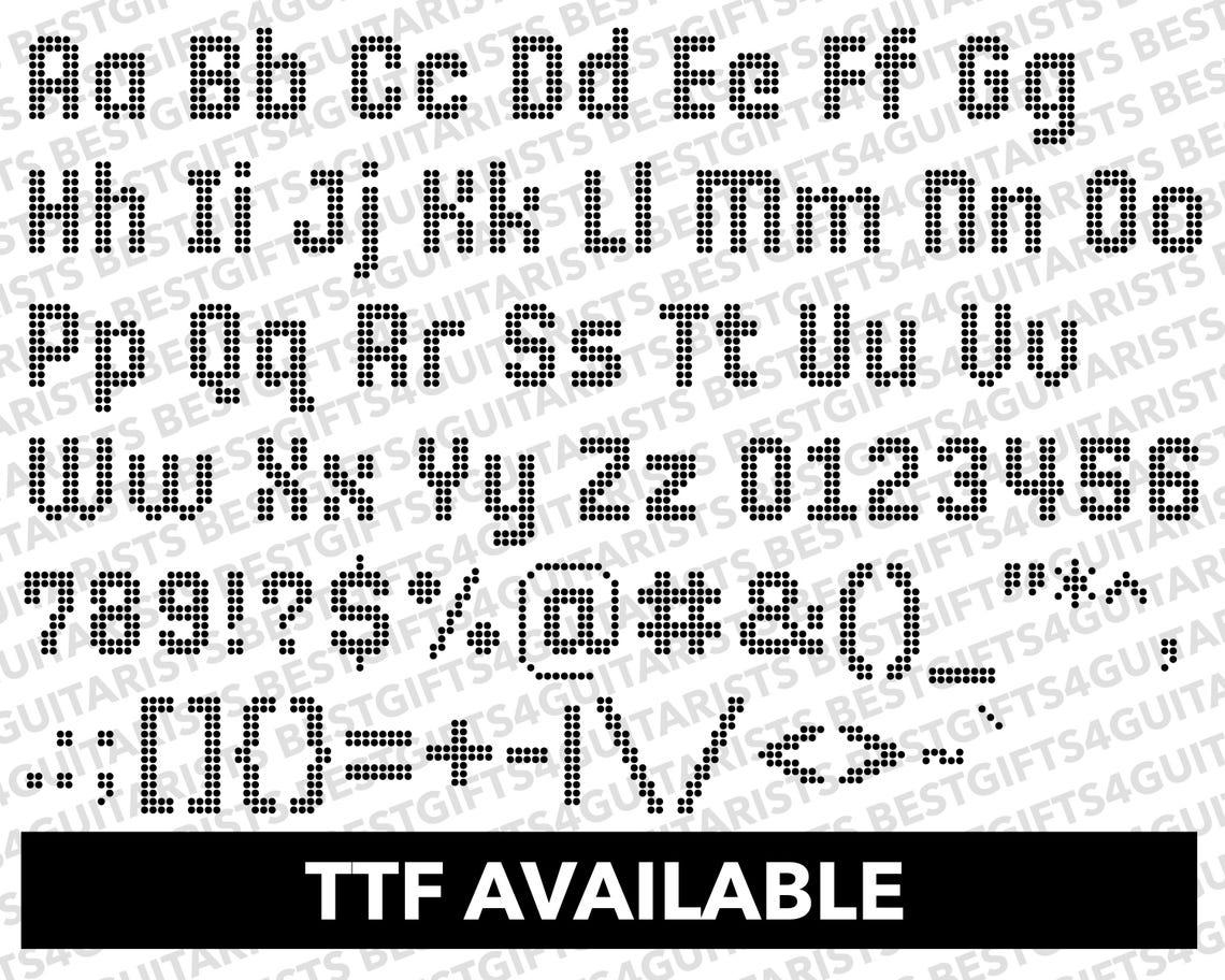 Pixel Point Font SVG, Pixel Font for Cricut, Pixel Font SVG, PNG, Jpg ...