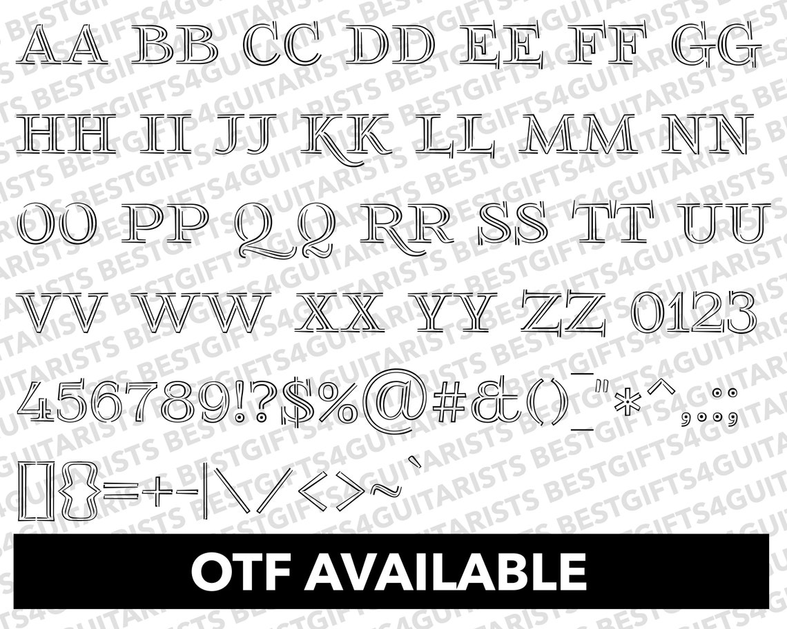 Line Serif Font SVG, Line Font for Cricut, Line Font SVG, PNG, Jpg, Otf ...